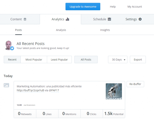 Que es Buffer, para que sirve, caracteristicas y como funciona
