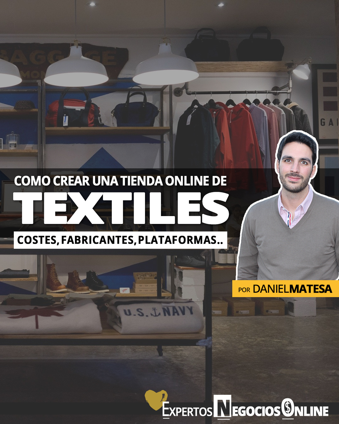 Cómo crear una TIENDA online de ROPA y textiles