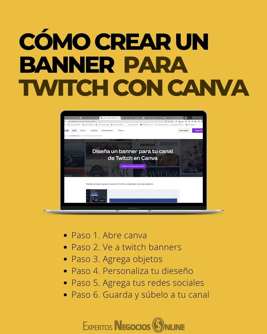 BANNER para TWITCH: qué son, ventajas y cómo crear uno