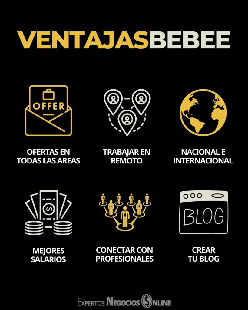 BEBEE Que es ¿Es Confiable? OPINIONES empleo México, Colombia..