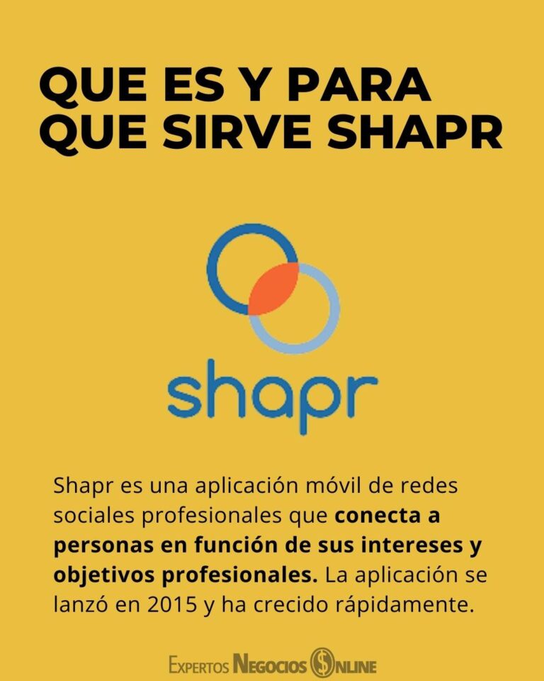 Que es SHAPR | Para qué sirve, como funciona | Precios