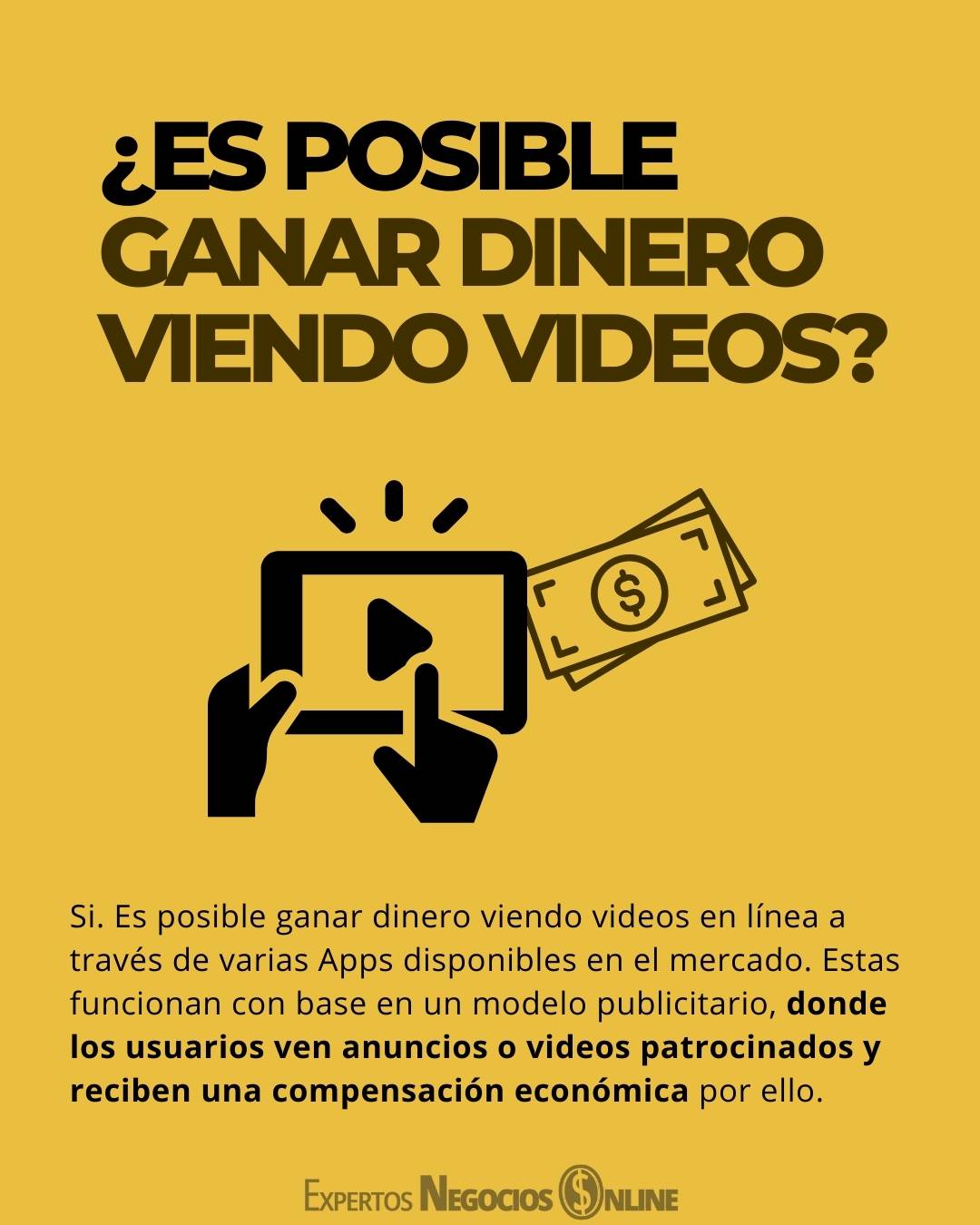 Apps para ver videos y GANAR DINERO viendo VIDEOS y anuncios